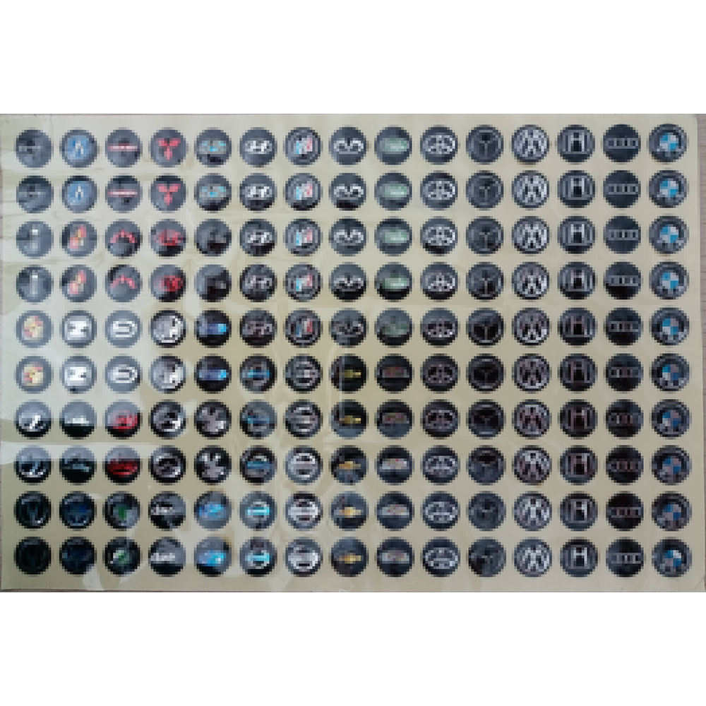 CARQSENG Car Sticker Logo for Remote Control 20PCS | Shopee Singapore