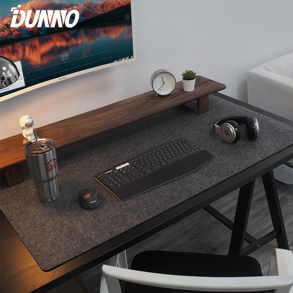 Large Size Office Computer Desk Protector Mat Table Wool Felt Mouse Pad ...
