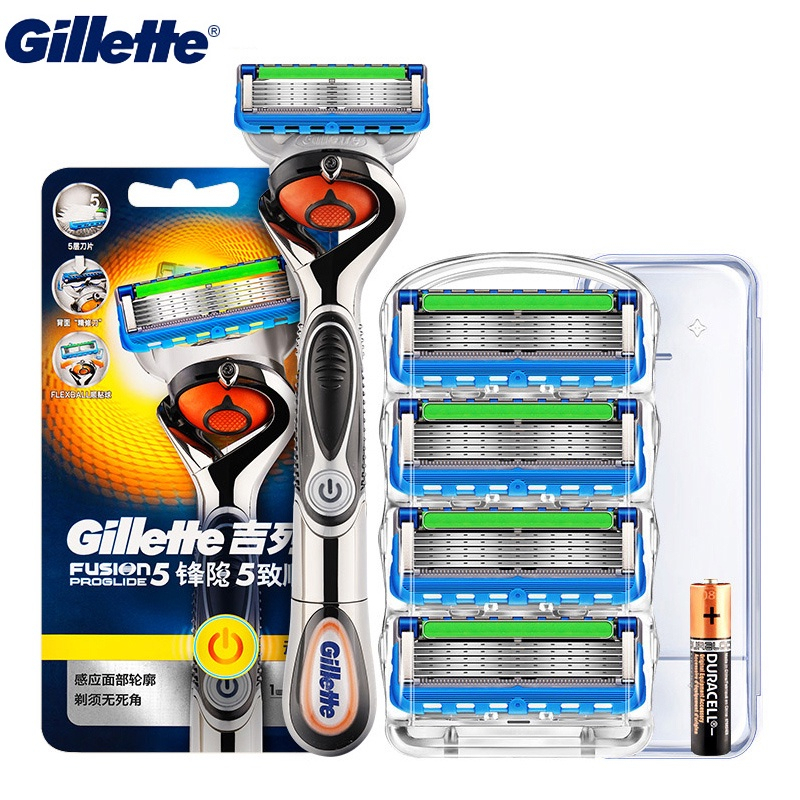 Gillette Fusion Electric Flexball ProGlide Razor Power Shaver Men Face ...