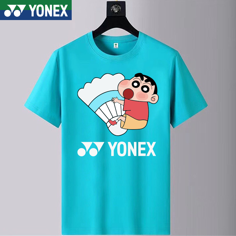 2023 New Yonex Badminton Jersey Short Sleeve Men's and Women's Quick ...
