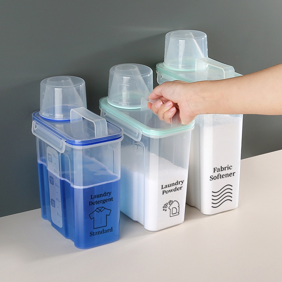 Laundry Detergent Fabric Softener Dispenser for Laundry Room Decor ...