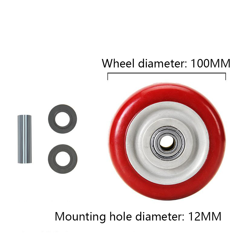 3-Inch/4-Inch/5-Inch/6-Inch Polyurethane Universal Wheel with Brake ...