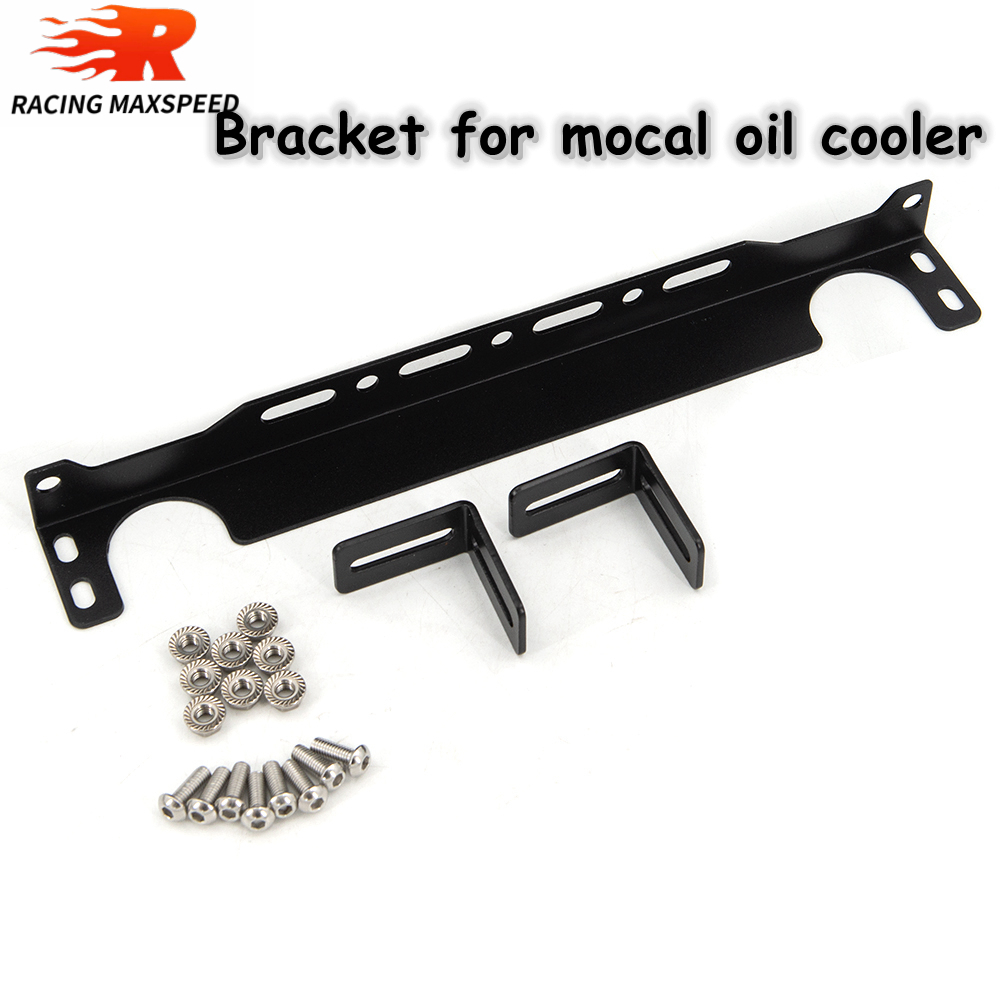 Universal Aluminum New Engine Mounting Brackets Kit For Mocal Type Oil ...