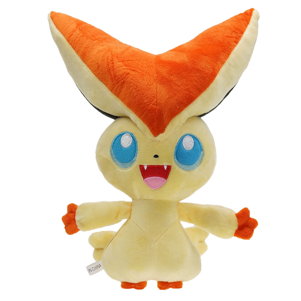 30cm Tomy Takara Anime Pokemon Victini Stuffed Plush Models Cartoon ...