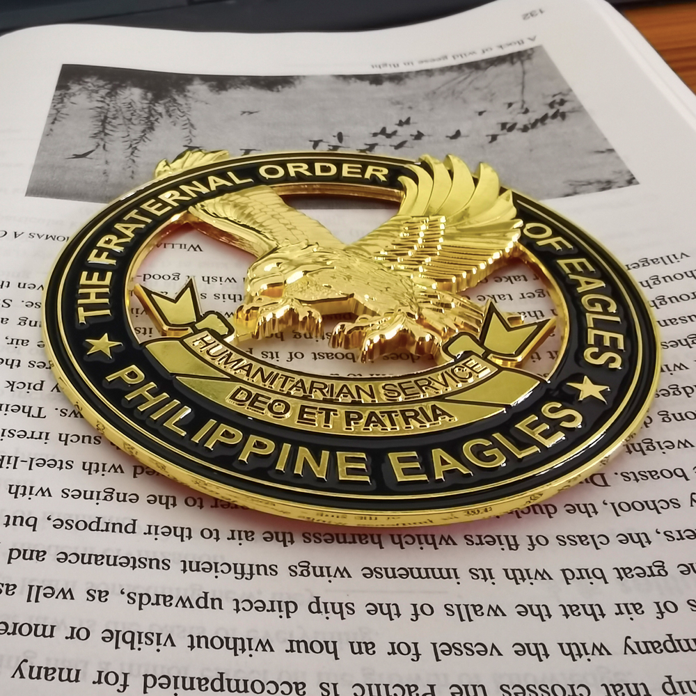4 inches Big Size the Fraternal Order of Eagles Emblem Cut-out 3D ...