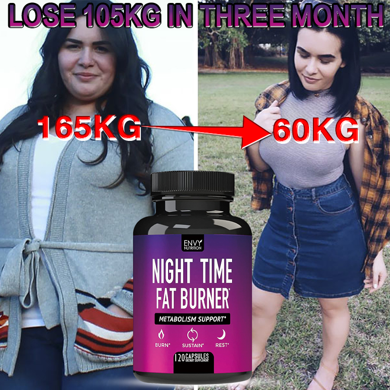 Night Time Fat Burner - Carb Blocker, Metabolism Support, Appetite ...