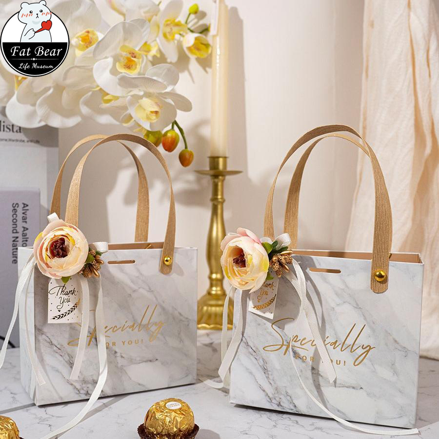 Gift Bag Goodie Bag Door Gift Bag Wedding Gift Bag Candy Paper Bag ...