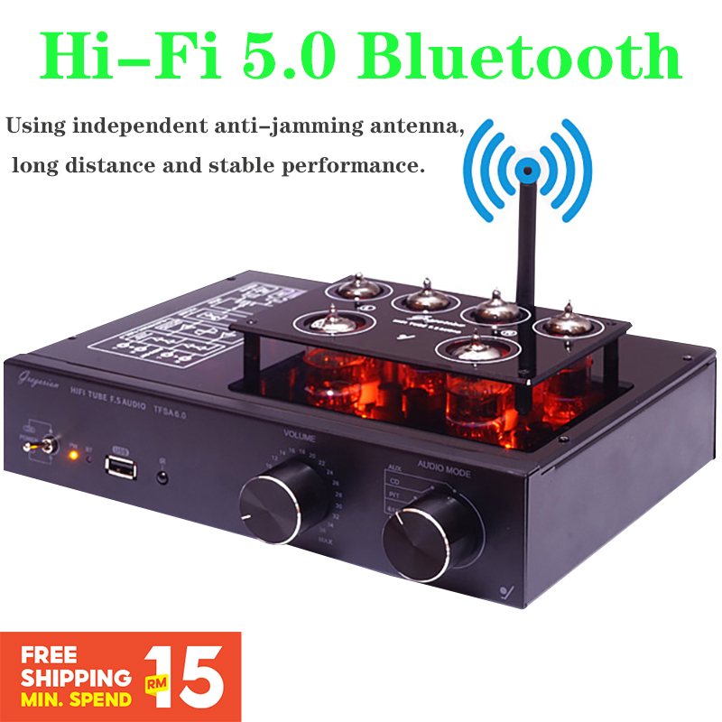 6922 circuit lossless 5.0 Bluetooth Class A 6K4 6N2 Vacuum Tube Preamp ...