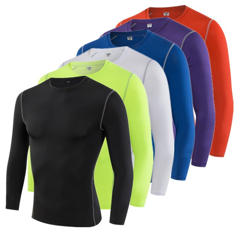 KUFUN Men's Running Compression T-shirt tights Tracksuit Quick Dry ...