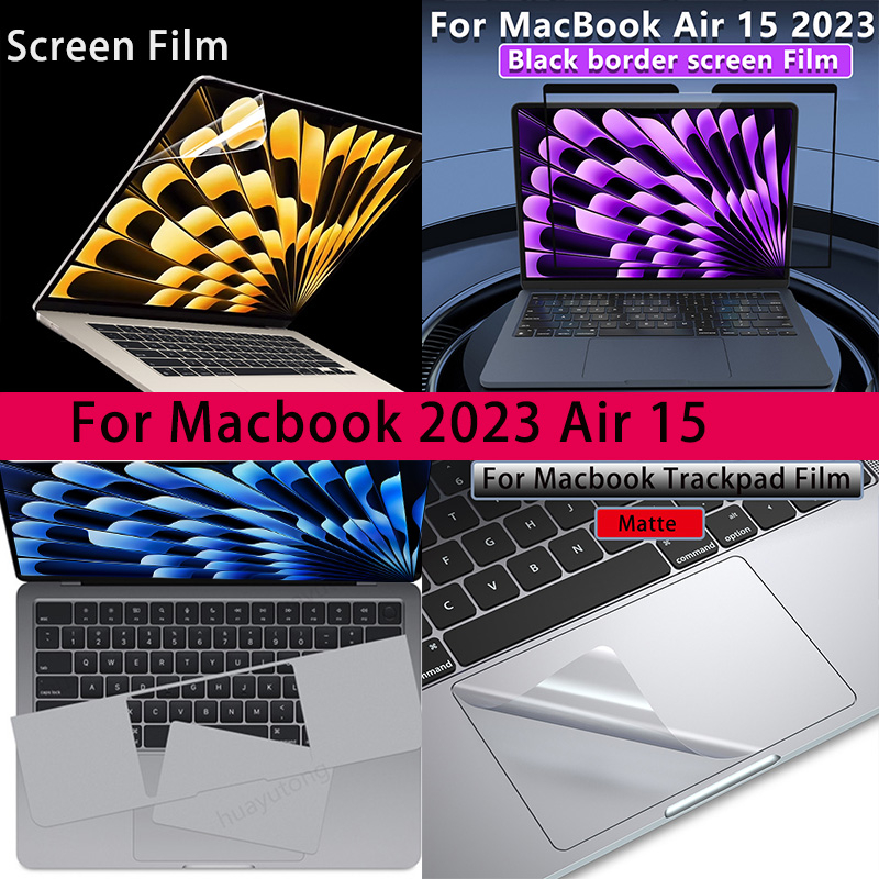 TPU Keyboard Cover/Matte/HD Screen film Touchpad Sticker for Macbook ...