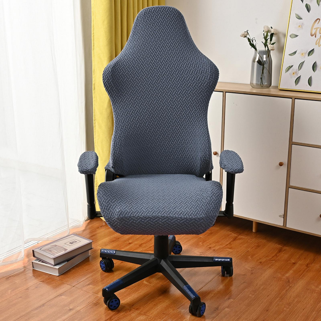[Simple] Gaming Chair Covers, Computer Chair Slipcovers with Arm Rest ...