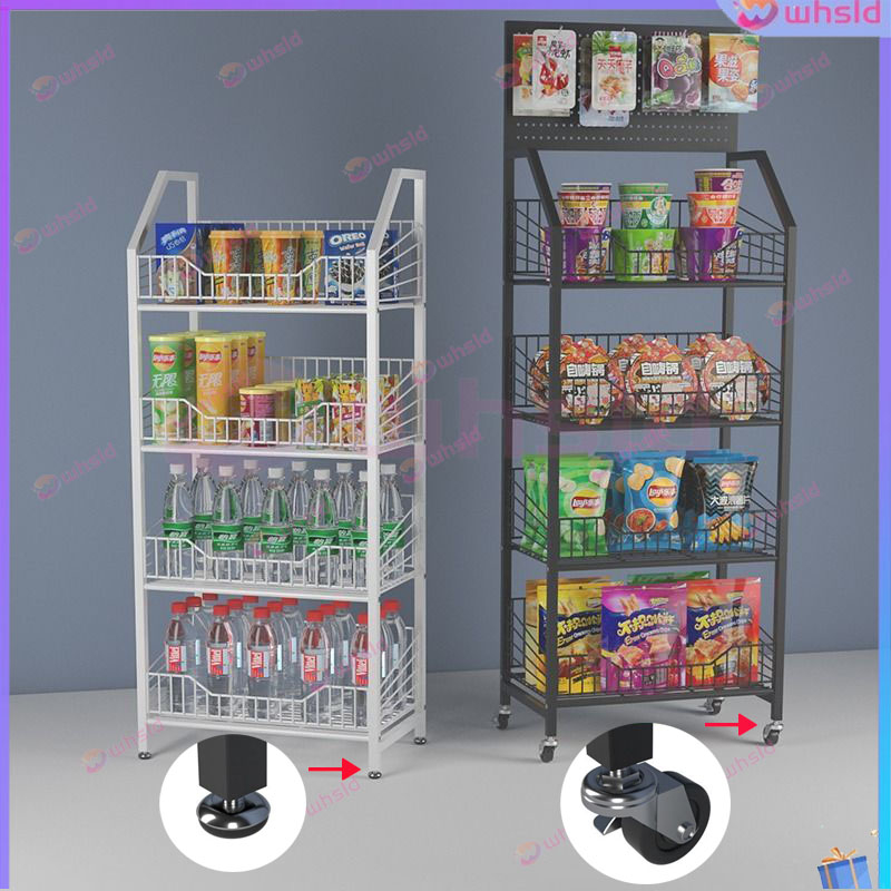 Supermarket Small Goods Shelf Display Rack Multi-Layer Storage Rack ...