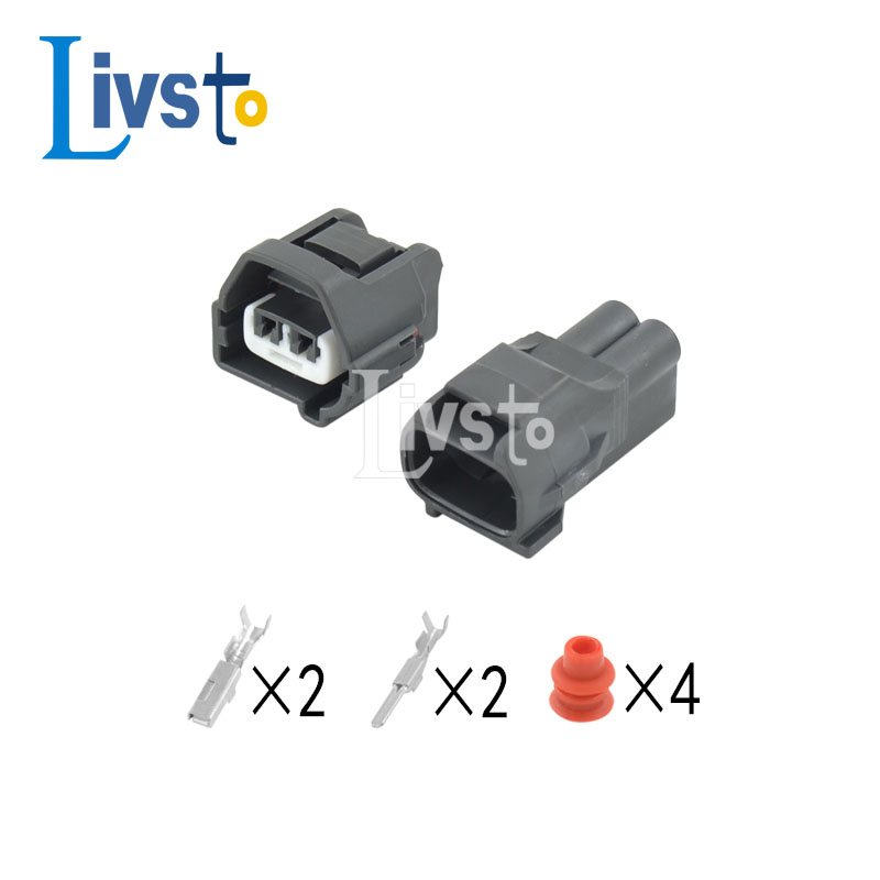 2 Pin Female Male Socket ConnectorToyota Cam automotive Perodua Viva ...
