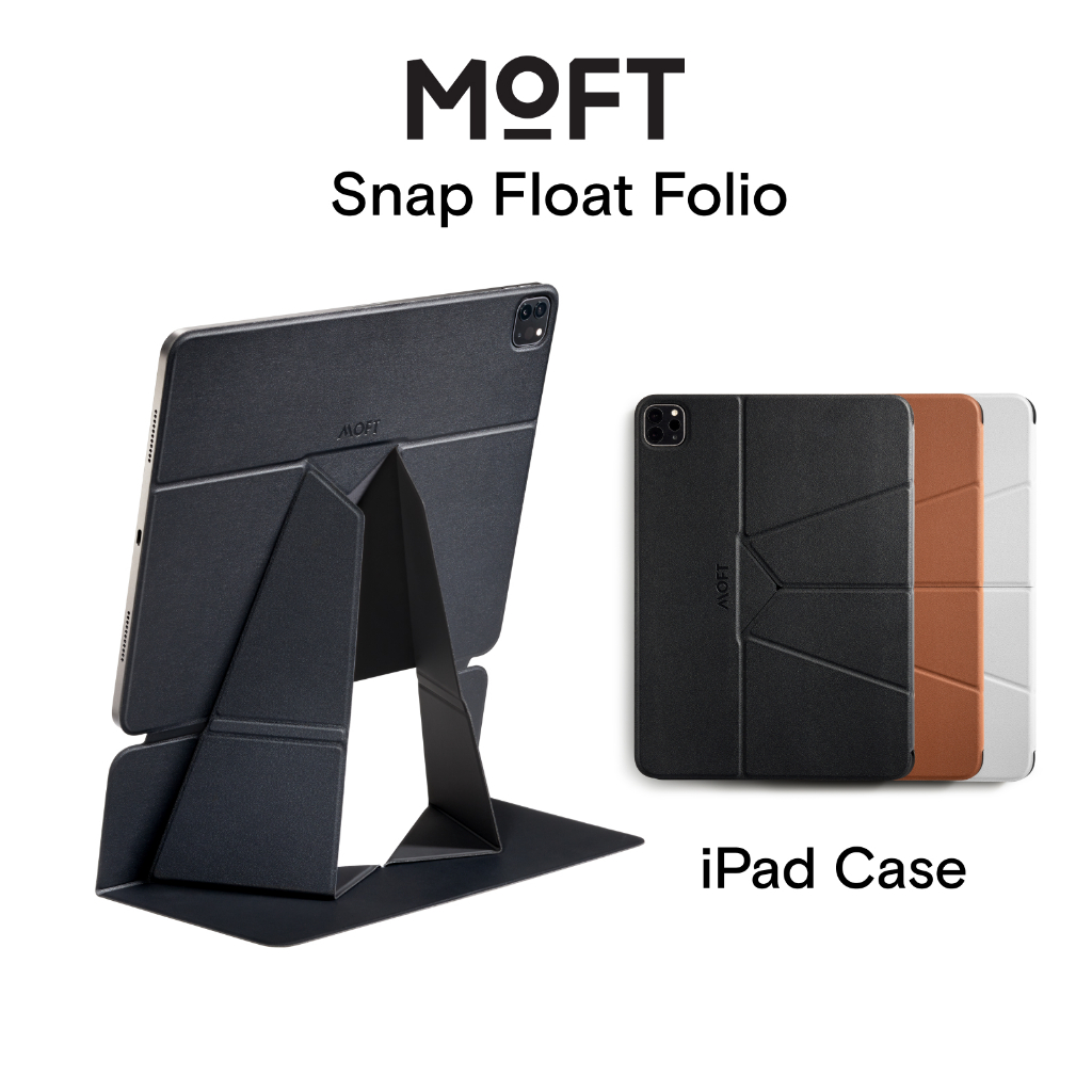 MOFT Vegan Leather Folio, Eye-Level Stand with Multiple Viewing Angles ...