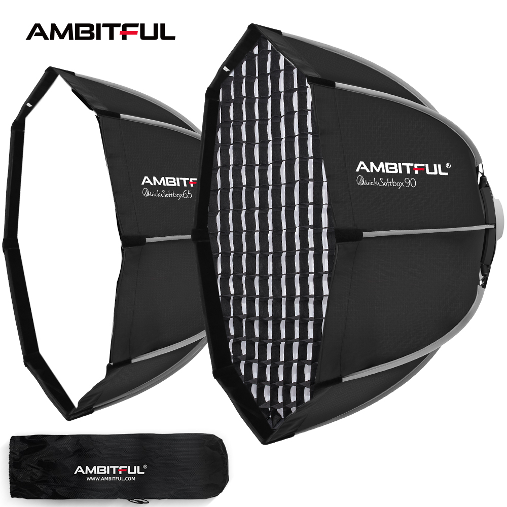 Ambitful QS65 65cm QS90 90cm Quickly Release Bowens Mount Octagon ...