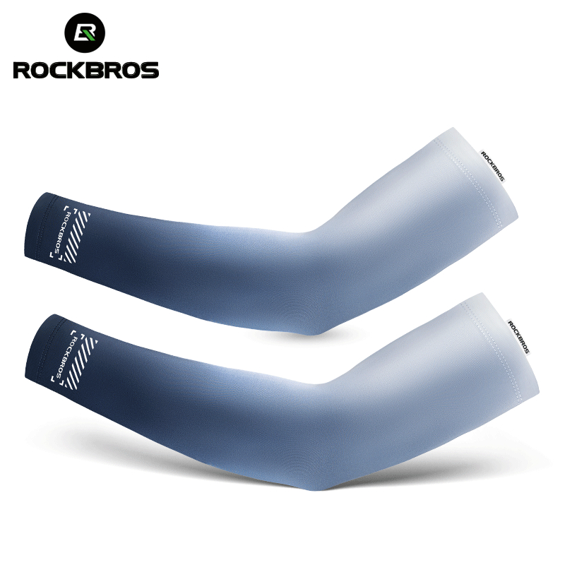 ROCKBROS Arm Sleeve Colorful Bike UV Protection Sleeves Riding Running ...