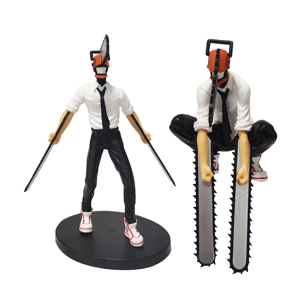 Chainsaw Man Denji Figure 14.5-17cm PVC Statue Chainsaw Man Pochita ...