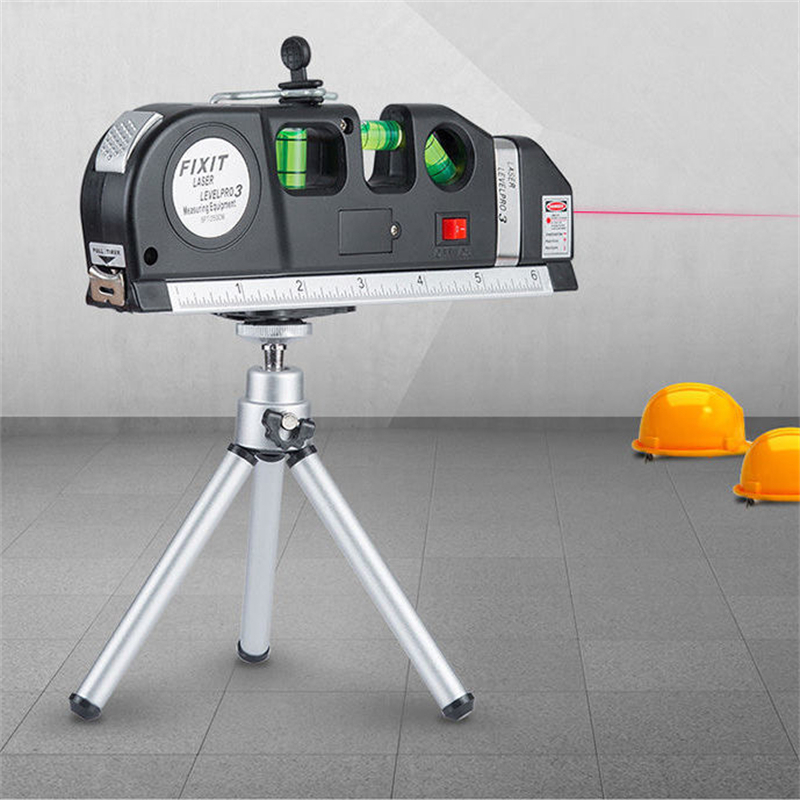 Vertical Horizontal Laser Level Tape Adjustable Multifunctional ...