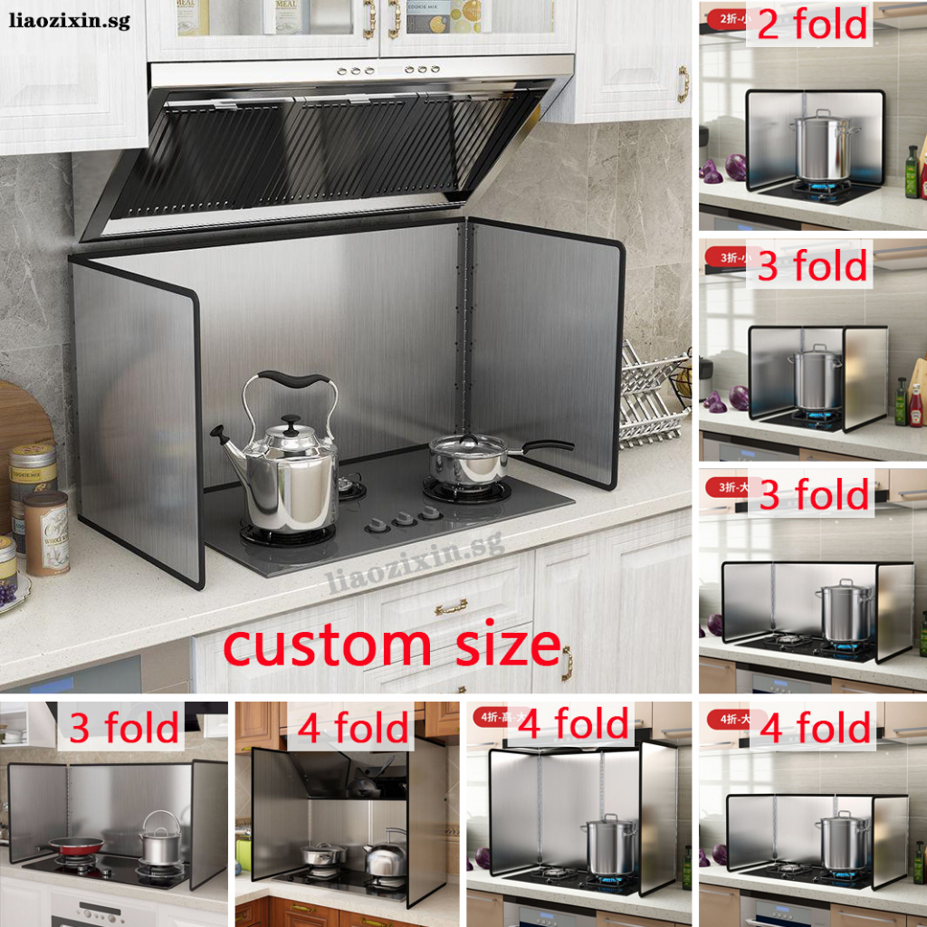 Customizable size 2 Fold/3 Fold/3 Fold 304 stainless steel oil baffle ...