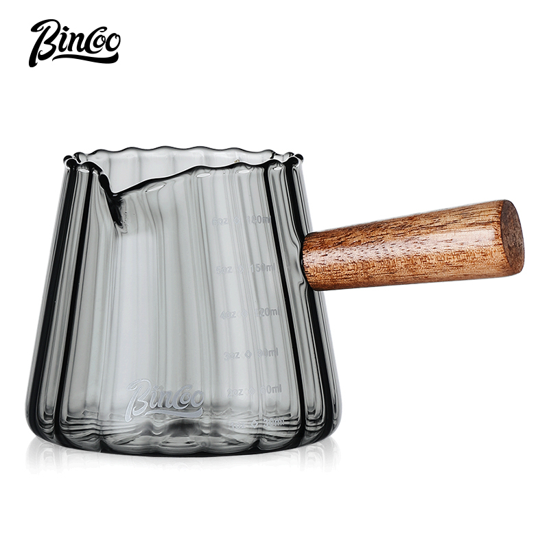 Bincoo Measuring Cup Coffee Espresso Cup Small Glass Milk Cup With ...