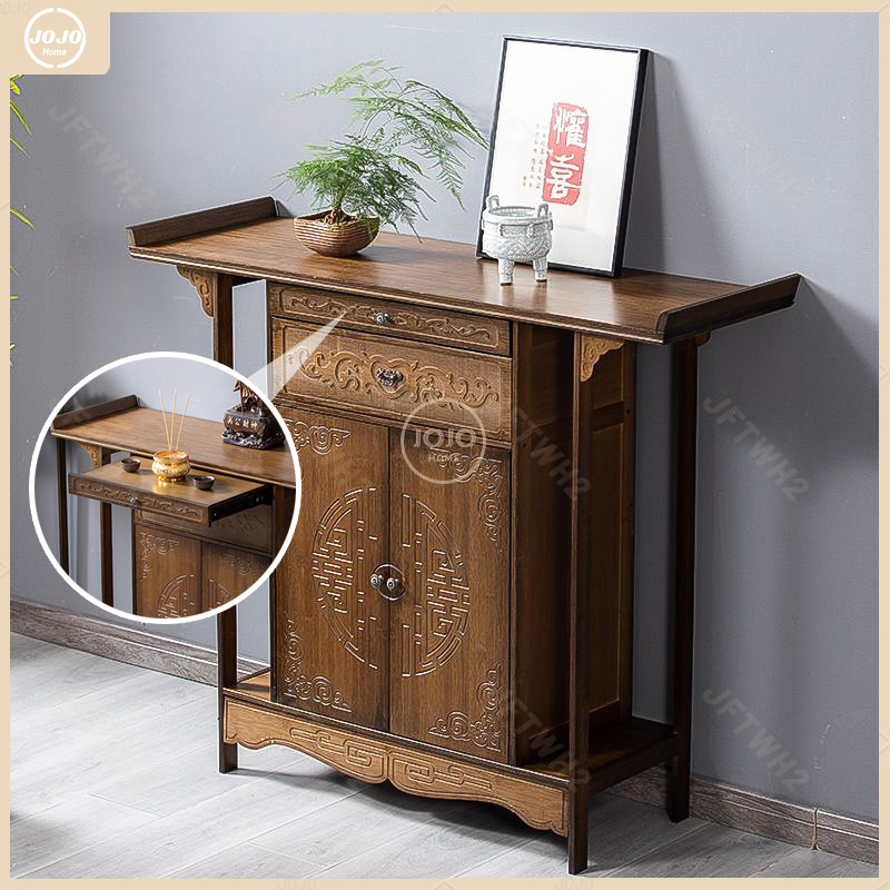Buddha table home new Chinese gods alter offering table solid wood ...