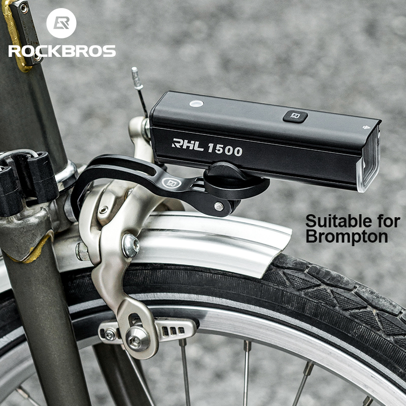 【3-day Delivery】ROCKBROS Bike Front Fork Light Stand For GoPro Camera ...
