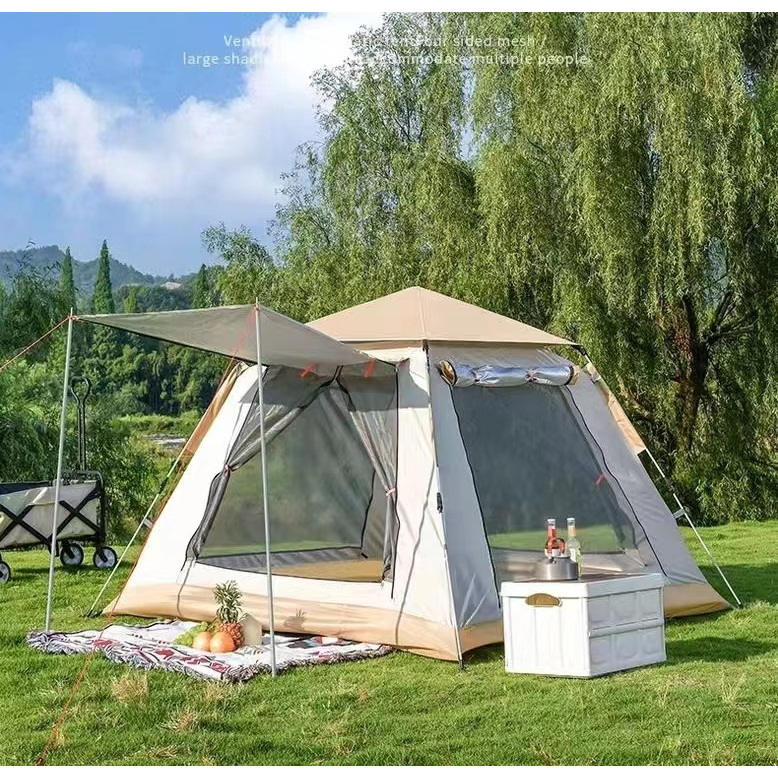 Automatic open Tent Outdoor Camping Tent Fast Pop Up Backing Hiking ...