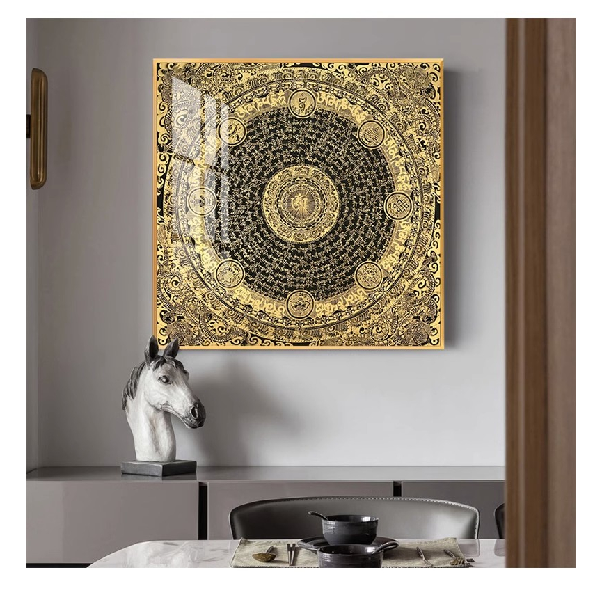 [Chihiro] Heart Sutra Hanging Painting Living Room Entrance Thangka ...