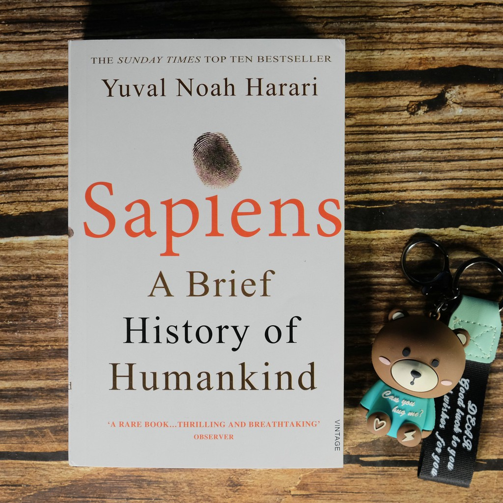 Sapiens A Brief History of Humankind Yuval Noah English Book | Shopee ...