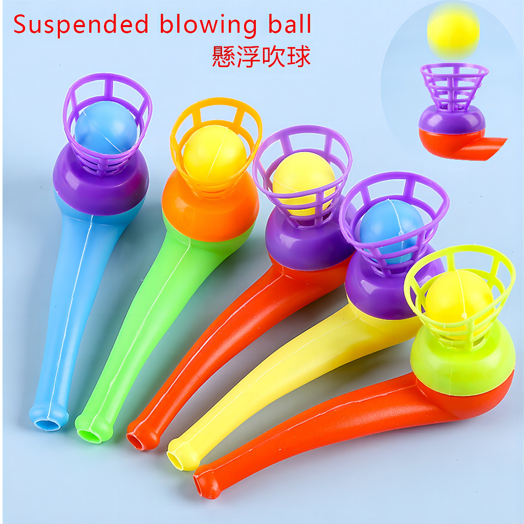 Blowing Power Suspension Ball Blowing Fun Classic Nostalgic Toys ...