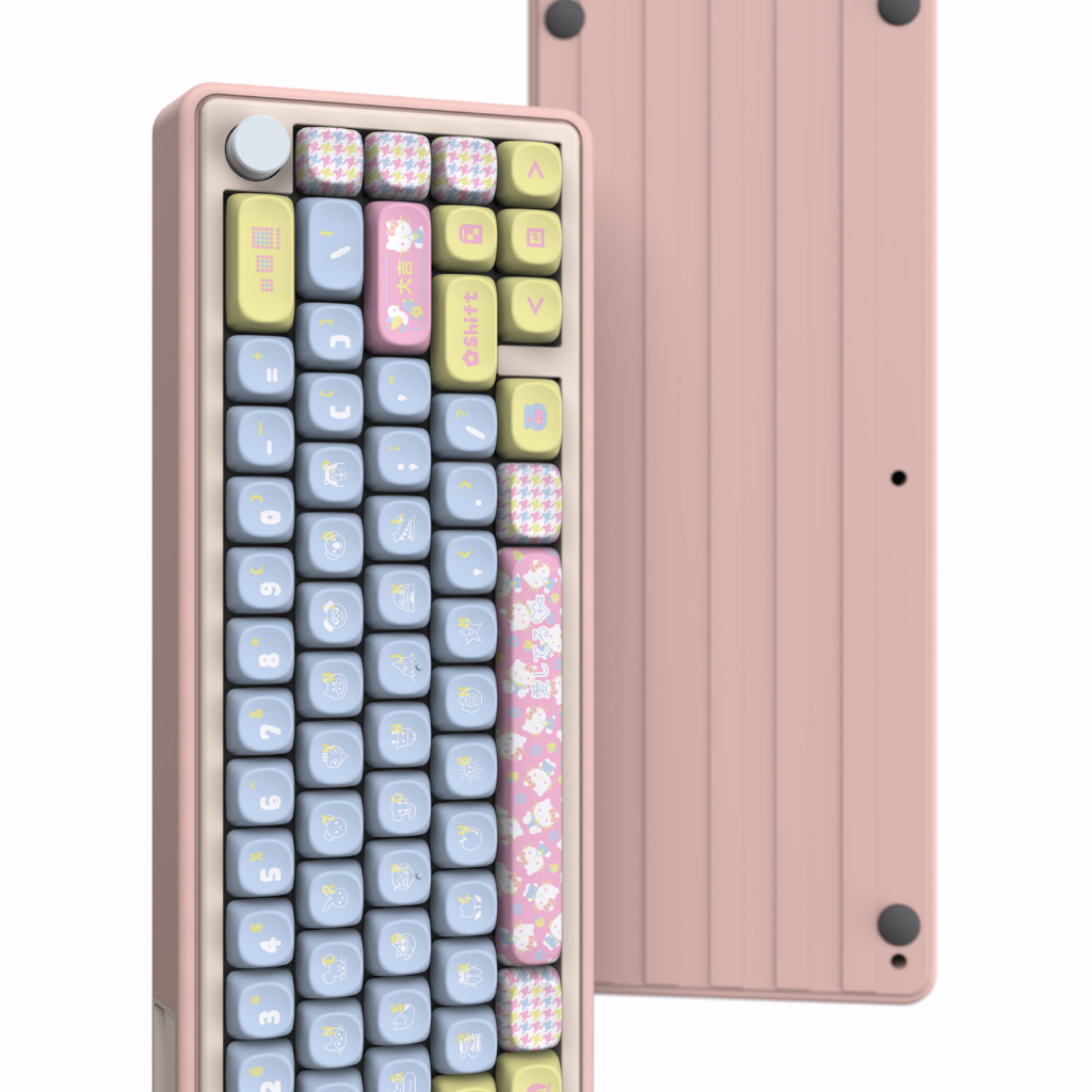 [READY STOCK] LMK67 Aluminum custom mechanical keyboard Bluetooth 5.0/2 ...