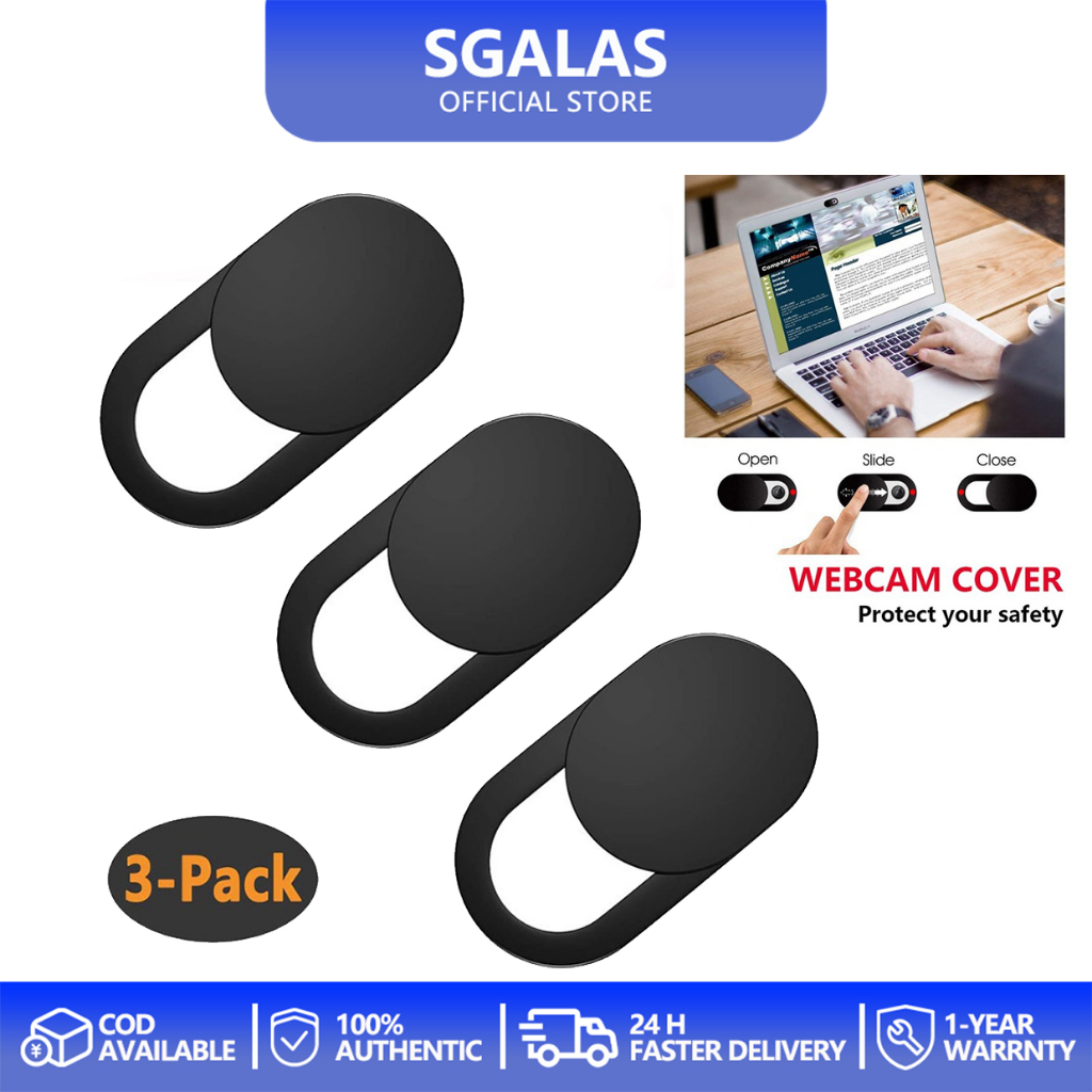 SGALAS Webcam Cover Camera Cover Slider Ultra-Thin Privacy Protector ...