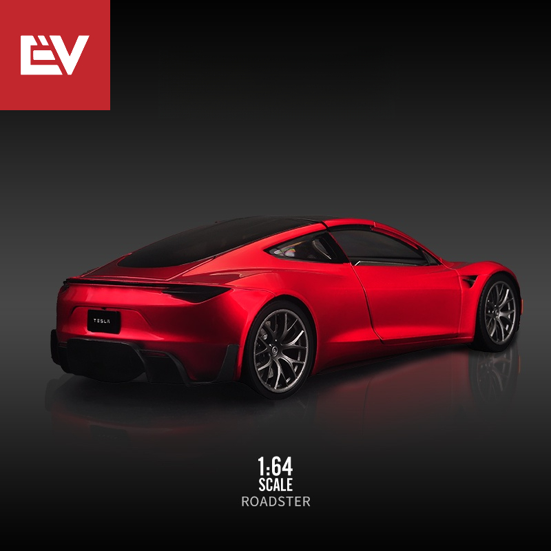 Tesla Roadster Concept Car Diecast Car 1:64 Model | Shopee Singapore