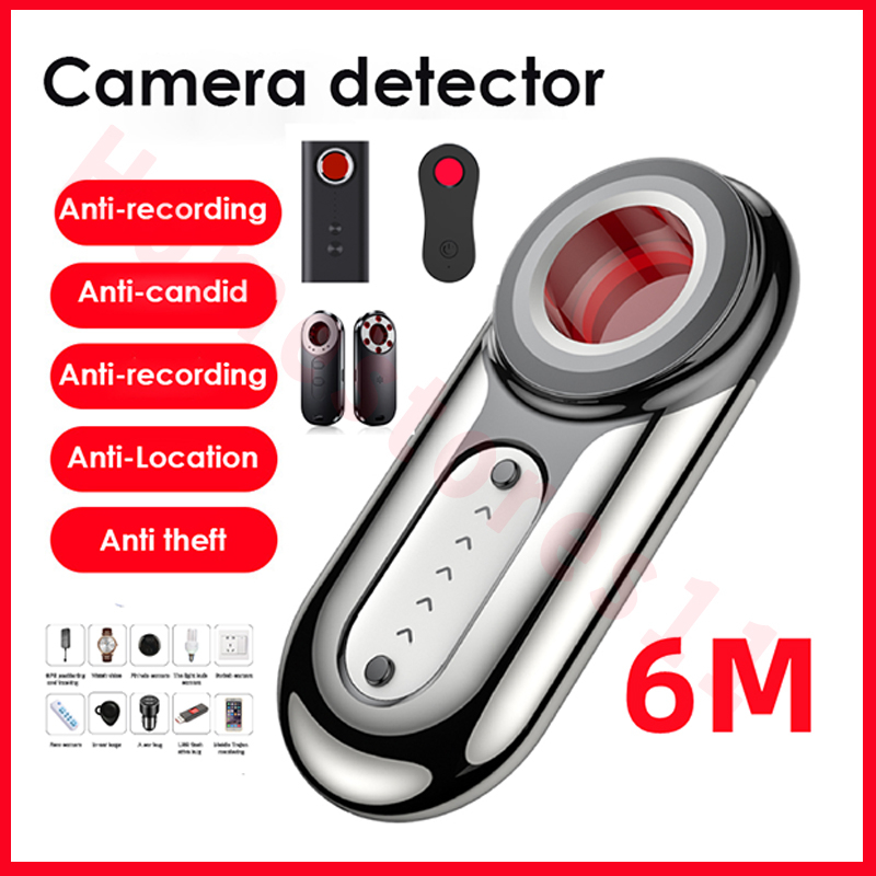 TQ 6m High-Sensitivity Hidden Camera Detector Anti Spy Pinhole Camera ...