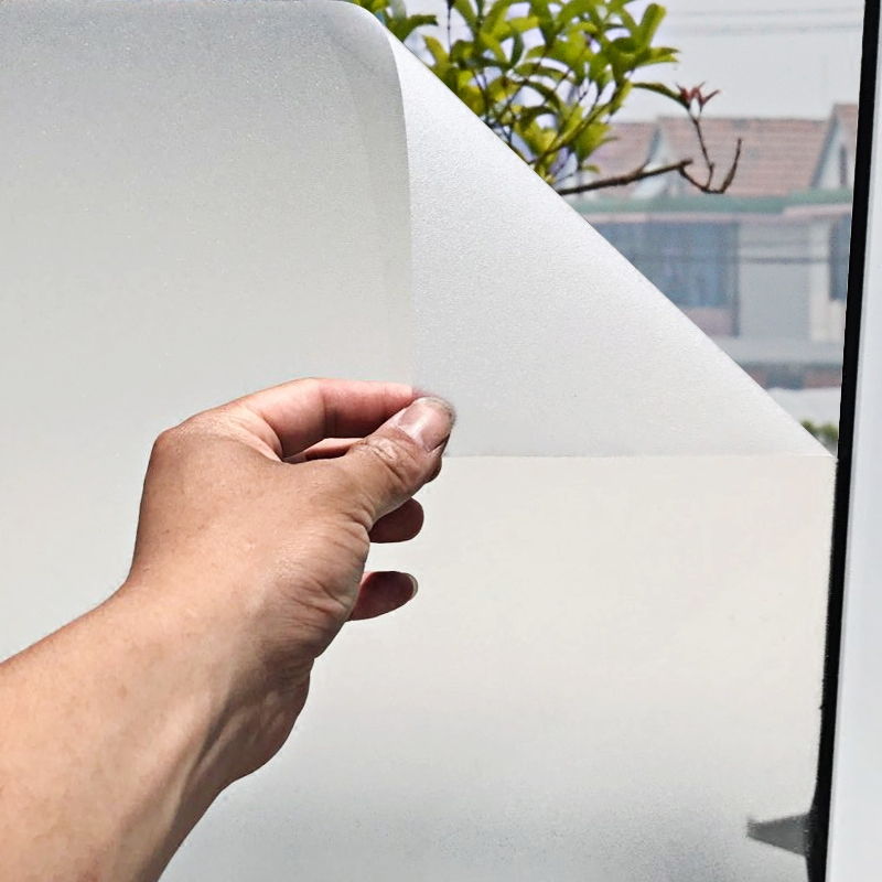 Frosted Opaque Window Sticker Bathroom Office Sliding Door Anti-Privacy ...