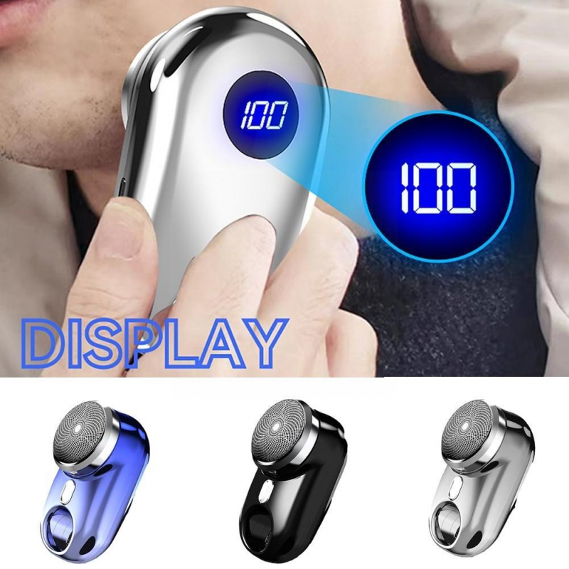Electric Mini Shaver Waterproof USB Rechargeable Razor Mini-Shave ...
