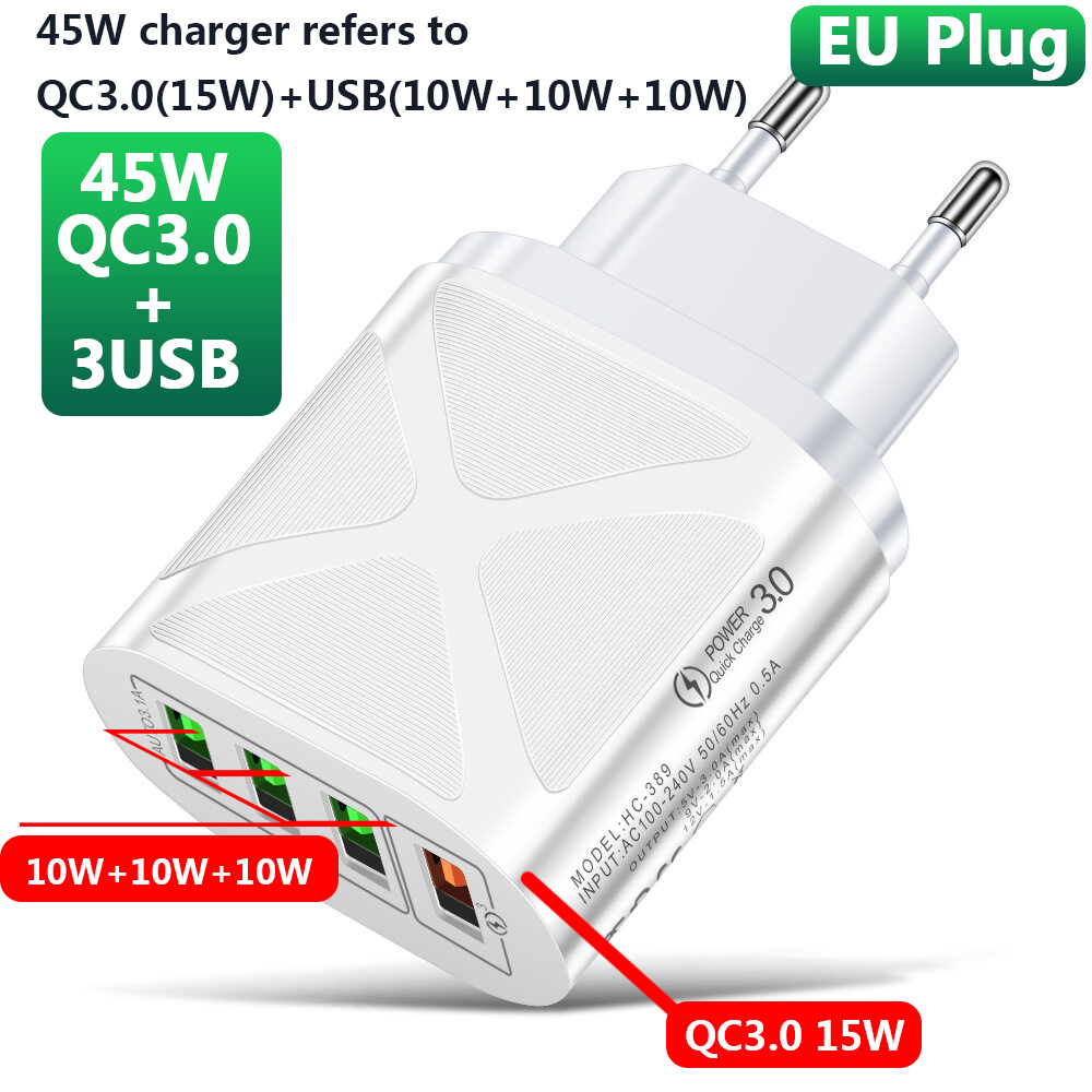65W GaN/Normal/45W/36W Fast Charge Adapter For Mobile Phone Type C PD ...