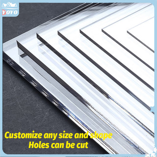 Acrylic board diy custom acrylic transparent board hard sheet plastic ...