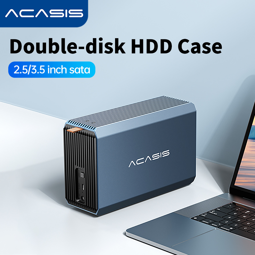 ACASIS Disk Array Desktop 2.5/3.5 Inchs Mobile Hard Disk Box RAID Array ...