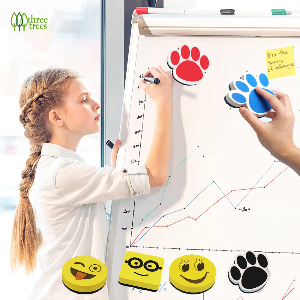 Magnetic Whiteboard Dry Eraser,Fridge Dry Erase Board Eraser ...