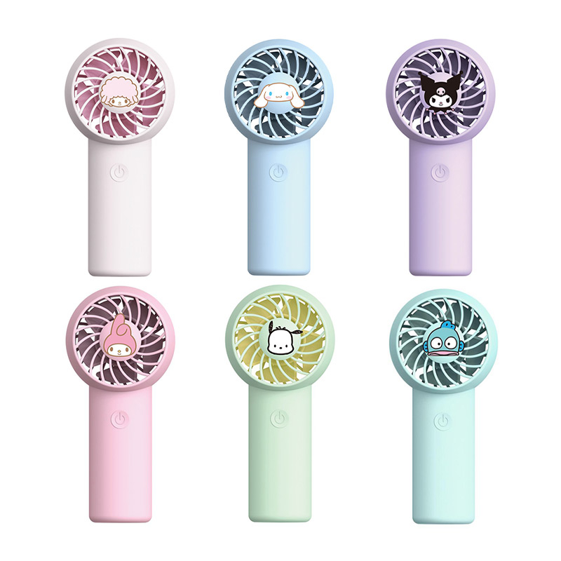 【Free Lanyard】Sanrio Characters Mini Portable Handheld Fan Kuromi My ...