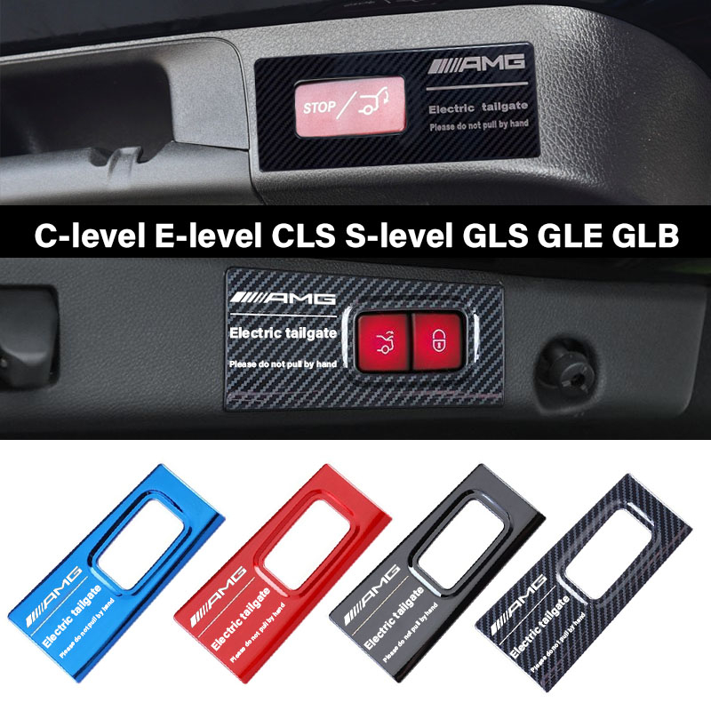 Mercedes-Benz E-Class S class GLE GLB CLS trunk warning decorative ...