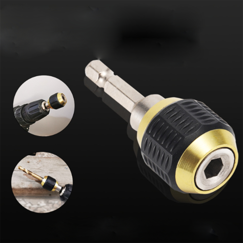 Hex Shank Big Head Pop-up Type Quick Release Self-Locking Adapter ...