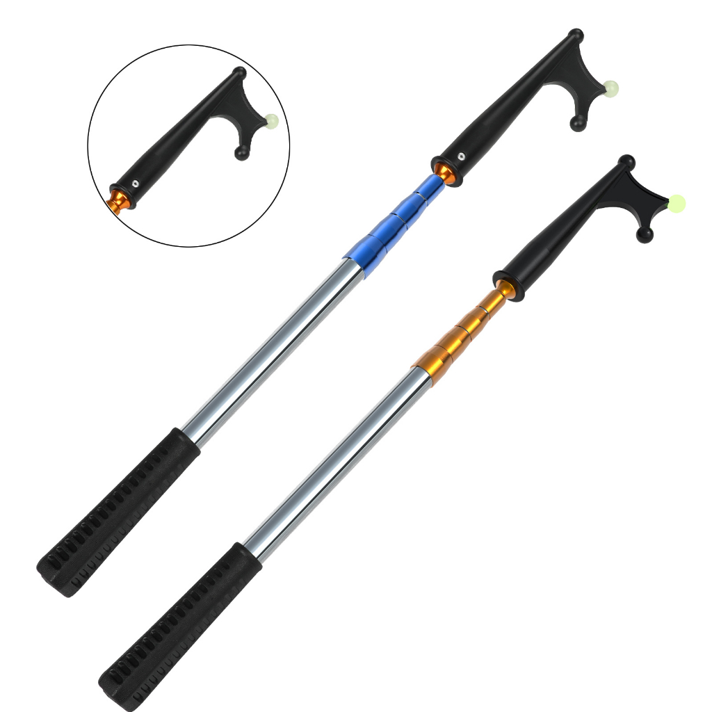 SANLIKE Telescoping Boat Hooks Adjustable Boat Push Hook Rod with ...