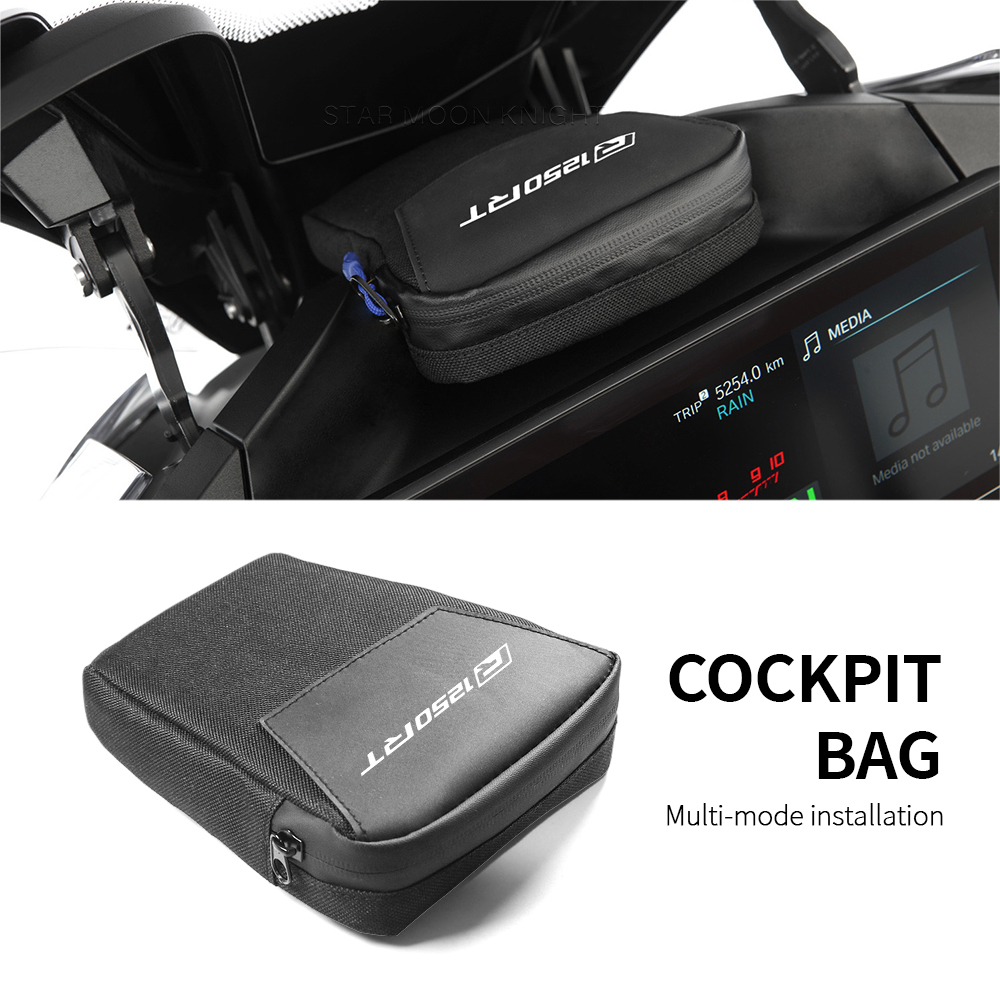 Motorcycle Accessories Cockpit Bag Storage Bag Fairing Bags Windshield ...