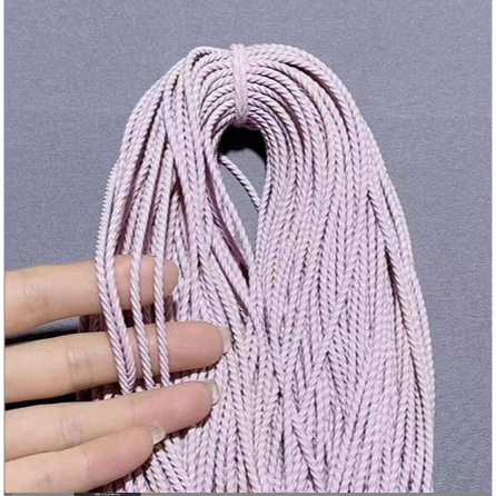 2.5mm thread turn line Macaron elastic belt thread material manual diy ...