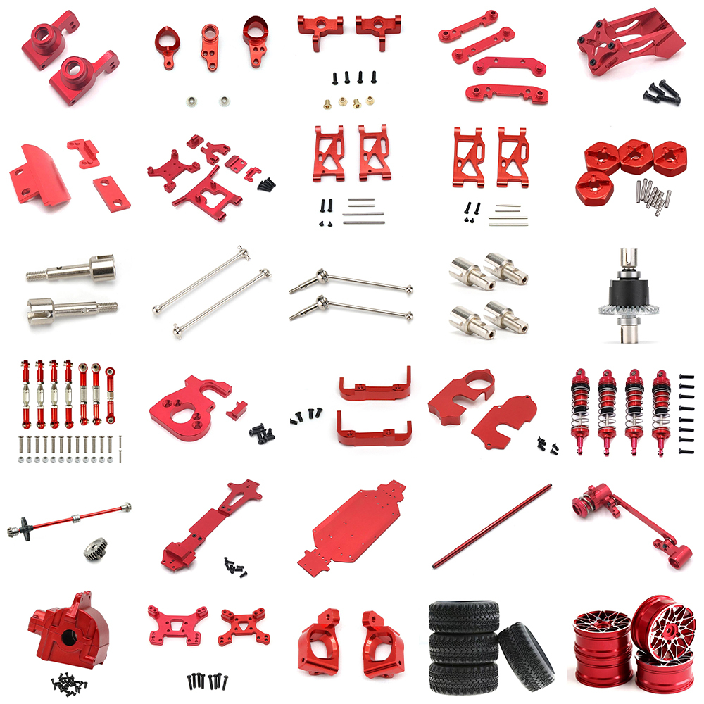 Wltoys 144001 124019 124018 124017 124016 Metal Upgraded Parts Bottom ...