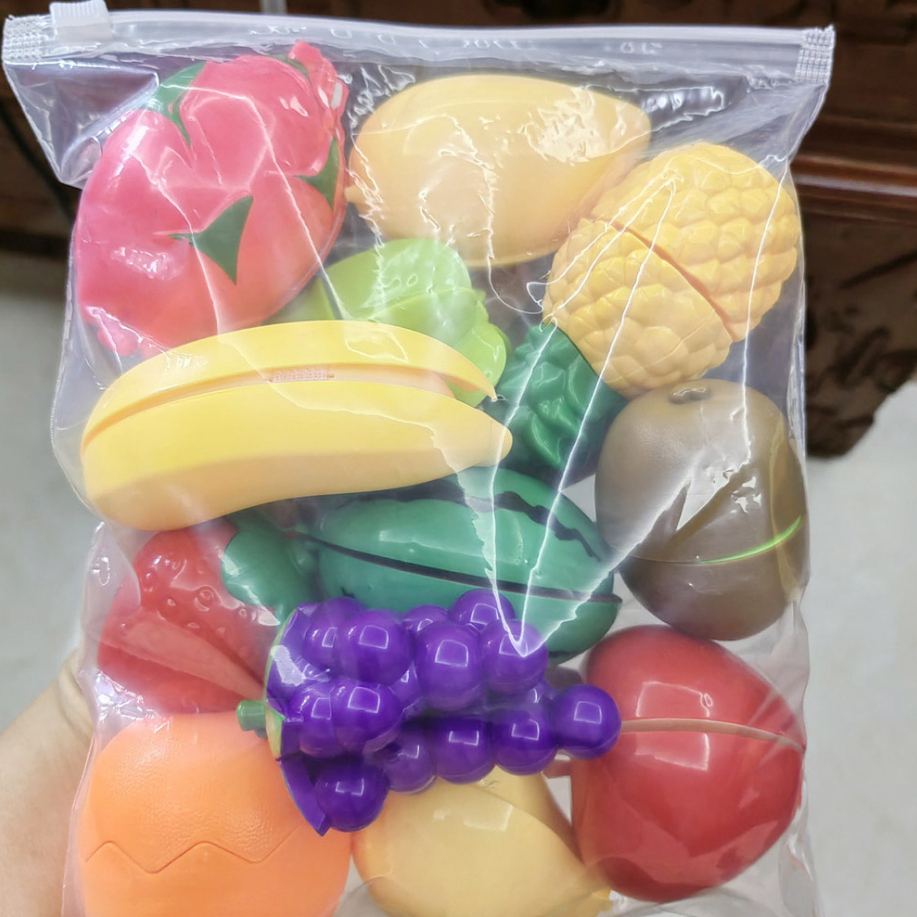 Food Toy for Kids Kitchen Pretend Play Toy Fruits Toy Vegetable Pizza ...