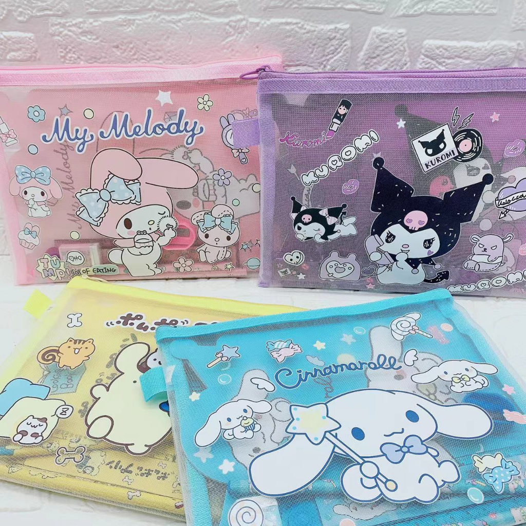 Cartoon Cartoon A5 File Bag School Supplies bear snow princess ...