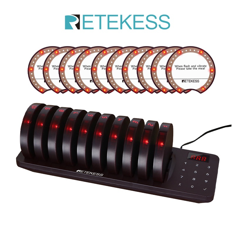 Best Restaurant Pager System Buy Buzzers For Restaurant, Queue Wireless ...